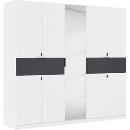 Rauch Dreht&uuml;renschrank &raquo;Kleiderschrank Schrank Garderobe W&auml;scheschrank TICAO&laquo; Schubladen in der H&ouml;he variabel positionierbar, mit 2 ger&auml;umigen 