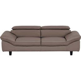 OTTO home 3-Sitzer &raquo;Pilot&laquo; Big-Sofa mit Kopfteilverstellung B/H/T: 218cm x 108cm, Kunstleder SOFTLUX