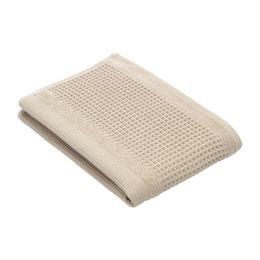 Vossen Badetuch &raquo;Senses&laquo; leichte Waffelstruktur braun Waffelpiqu&eacute;, Baumwolle B/L: 67cmx140cm, 1 Stk., Waffelpiqu&eacute;