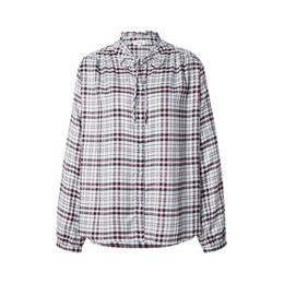 s.Oliver Bluse Damen Gr&ouml;&szlig;e 4XL pastellblau / bordeaux / schwarz