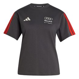 adidas Performance Performance Shirt 'Audi Formula One Team DNA' female size XXL Red / Black / Off white