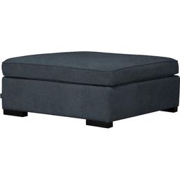 Home Affaire Polsterhocker &raquo;Skara&laquo; Passend zur Serie &raquo;Skara&laquo;. blau 100% Polyester B/H/T: 90cm x 48cm x 100cm, Struktur weich
