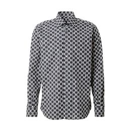 K by KARL LAGERFELD Karl Lagerfeld Button Up Shirt male size L Black / White