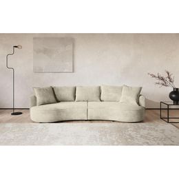 OTTO home Loungesofa &raquo;Sana, Bigsofa, Megasofa, organische Form, Breite 296 cm&laquo; Loungesofa mit Wellenunterfederung 95% POLYESTER (PES) 5% POLYAMID(PA) 