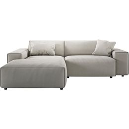 Home Affaire Ecksofa &raquo;Glimminge L-Form auch in Breitcord, Feincord + Easy care-Bezug,&laquo; Breite 234, Zierkissen grau 100% Polyester B/H/T: 234cm x 71cm 
