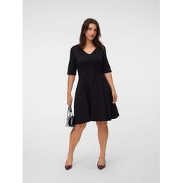 Vero Moda Curve Kleid 'VMSmilla' Damen Gr&ouml;&szlig;e 52/54 schwarz Sommerkleid
