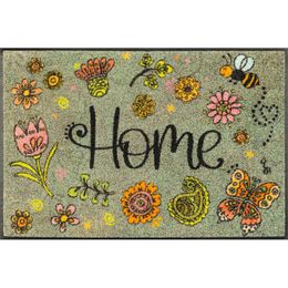 wash+dry by Kleen-Tex Fu&szlig;matte &raquo;Lovely Home&laquo; rechteckig bunt Polyamid B : 50cm 1 Stk., L: 75cm
