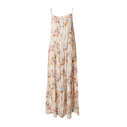 Peppercorn Kleid Damen Gr&ouml;&szlig;e 42 beige / blau / curry / hellgrau Sommerkleid