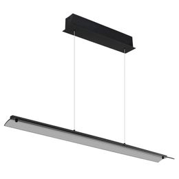 Globo LIGHTING LED-H&auml;ngeleuchte &raquo;MURIELLA&laquo; LED-Modul 1 Stk. Warmwei&szlig; H&ouml;henverstellbar, Esstisch, Esszimmer, Besprechungstisch schwarz 1, H: 150cm, 1 