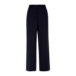 s.Oliver BLACK LABEL Pleat-Front Pants female size 38 Navy