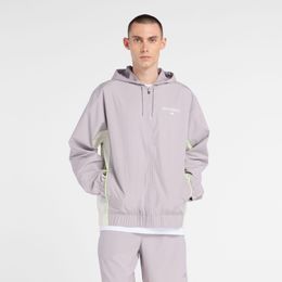 New Balance 'Trackside Woven Jacket'. Herren Gr&ouml;&szlig;e S grau / rauchgrau Sommerjacke
