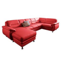 Sit & More sit&more Wohnlandschaft &raquo;Mailand U-Form, B: 312 cm, XXL-Couch mit Komfortpolsterung&laquo; optional Schlaffunktion, Liegefl. 122x247 cm, diverse 
