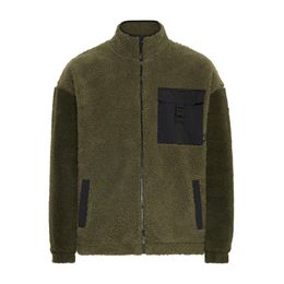 INDICODE Jeans &Uuml;bergangsjacke 'Trautmar' Herren Gr&ouml;&szlig;e L braun / schwarz