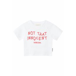 Another Cotton Lab T-Shirt 'Not Innocent' Damen Gr&ouml;&szlig;e XL rot / wei&szlig;