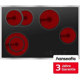 Hanseatic Elektro-Kochfeld &raquo;HC67778TS&laquo; inkl. 3 Jahre Herstellergarantie schwarz Einheitsgr&ouml;&szlig;e Elektro-Kochfeld