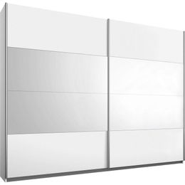 Rauch Schwebet&uuml;renschrank &raquo;Imposa&laquo; mit Hochglanzfront wei&szlig; Holzwerkstoff B/H/T: 226cm x 210cm x 62cm,mit Spiegel