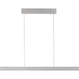 Paul Neuhaus LED Pendelleuchte &raquo;Adriana Square&laquo; LED-Board 1 Stk. warmwei&szlig; - kaltwei&szlig; Touchdimmer, CCT 2700-5000K, getrennt schaltbar, Memory, Comfort -Lift silber 