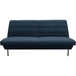 LOOKS by Wolfgang Joop 2-Sitzer &raquo;LOOKS IX&laquo; Quersteppung, ohne Armlehnen blau 100% Polyester B/H/T: 185cm x 92cm x 103cm, Feinstruktur