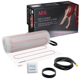 AEG Haustechnik Fu&szlig;bodenheizung &raquo;Basis Thermo Boden &raquo;TBS TB 160/1.5 Set Plus&laquo;&laquo; Elektrische Fu&szlig;bodenheizung, Komplettset 1,5 m&sup2;, 160 W/m&sup2; wei&szlig; 