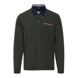 FQ1924 Shirt 'MARTEN' Herren Gr&ouml;&szlig;e L dunkelgr&uuml;n / orange / schwarz