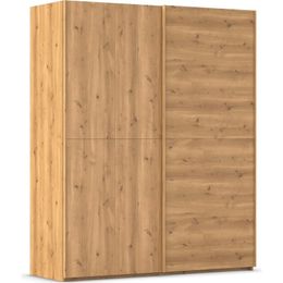 Rauch Schwebet&uuml;renschrank &raquo;Kleiderschrank Schrank Garderobe Schlafzimmerschrank SCALE-WOOD&laquo; senkrecht geteilte T&uuml;ren in robuster massiver Asteiche 