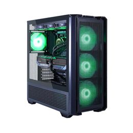 Cougar Gaming-PC &raquo;MX600 BK 7912 AMD Ryzen 9 9950X3D 32GB DDR5 1TB SSD RTX 5080&laquo; Windows 11, DDR5 RAM, Wasserk&uuml;hlung gr&uuml;n WLAN AX (Wi-Fi 6) & Bluetooth 5.3; 
