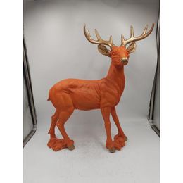 AM Design Dekofigur &raquo;Dekoobjekt aus Polyresin&laquo; BxH: 53x66 cm orange Polyresin B/H/T: 53cm x 66cm