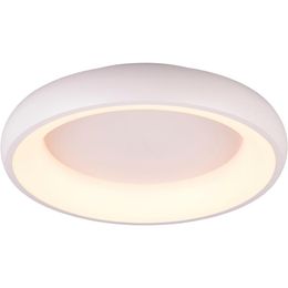 Trio Leuchten LED Deckenleuchte &raquo;CARDONA, runde LED Deckenlampe B&uuml;ro, &Oslash; 46cm, 3300 Lumen 29W, dimmbar&laquo; LED-Board 1 Stk. warmwei&szlig; - kaltwei&szlig; CCT - 
