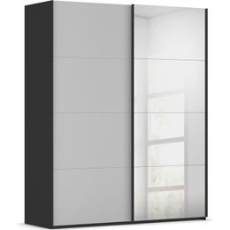 Rauch Schwebet&uuml;renschrank &raquo;Kleiderschrank Schrank Garderobe Schlafzimmerschrank SCALE-FYRA&laquo; edle viergeteilte T&uuml;ren Spiegel/Glas-Mix viele Farben MADE