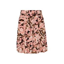 QS Rock Damen Gr&ouml;&szlig;e 34 braun / lachs / schwarz / wei&szlig;