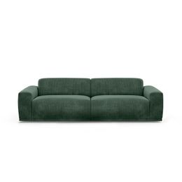 Trendmanufaktur Big-Sofa &raquo;Braga, mit hochwertigem Kaltschaum, Megasofa, in Cord erh&auml;ltlich&laquo; modernes Big-Sofa, Couch mit hohem Sitzkomfort, 254/72/107