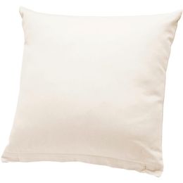Primera Kissenbezug &raquo; Luxus-Satin Kissenbezug&laquo; Passend zu unserer Luxus-Satin Bettw&auml;sche beige Mako-Satin, 100% Baumwolle, Mako-Satin B/L: 40cm x 40cm, 2 Stk.