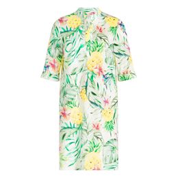 Vera Mont Hemdblusenkleid mit Taschen Damen Gr&ouml;&szlig;e 46 gr&uuml;n