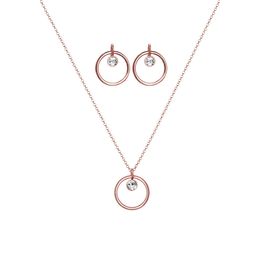 Elli Schmuckset Damen Gr&ouml;&szlig;e One Size rosegold