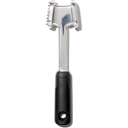 OXO Good Grips Fleischklopfer Aluminium, rutschfester Griff schwarz Aluminium Einheitsgr&ouml;&szlig;e