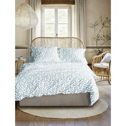 Irisette Bettw&auml;sche &raquo;Easy 8587&laquo; 2 Stk. pflegeleicht und b&uuml;gelfrei gr&uuml;n Seersucker, Obermaterial: 100% Baumwolle B/L: 135cm x 200cm, 1 Stk., 1 Stk., Seersucker,
