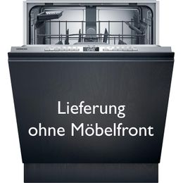 Siemens vollintegrierbarer Geschirrsp&uuml;ler iQ300 &raquo;SN63EX04TE&laquo; 13 Ma&szlig;gedecke Automatische T&uuml;r&ouml;ffnung f&uuml;r Effizienz, infoLight, flexible K&ouml;rbe silber 