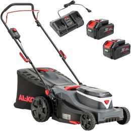 Al-Ko Akkurasenm&auml;her &raquo;43.6 Li COMFORT SET&laquo; grau Flexibles Akku-System - kompatibel f&uuml;r viele Ger&auml;te aus der Serie 18V / 36V 1 Battery - 2 Voltages