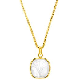 JOOP! Damen JOOP! Kette mit Anh&auml;nger &raquo;2035890&laquo; mit Perlmutt gold Edelstahl, L: 55