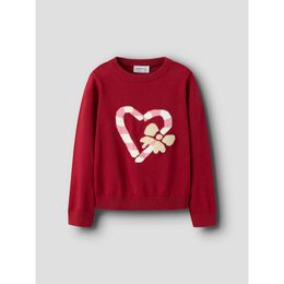 name it M&auml;dchen Weihnachtspullover &raquo;NMFREAMO LS KNIT&laquo; 92