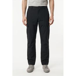 Icepeak Herren Cargohose &raquo;H CARGOHOSE ATKAN&laquo; mit mehreren Taschen, lockere Passform schwarz 52, N-Gr
