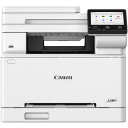 Canon Farblaserdrucker &raquo;i-SENSYS MF664Cdw&laquo; Multiffunktion-und Laserdrucker wei&szlig; Kunststoff Beidseitiger Druck, Display