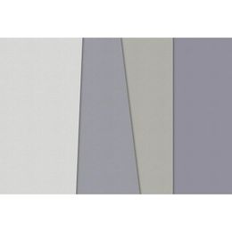 Livingwalls living walls Fototapete &raquo;Walls by Patel Layered Paper 2&laquo; glatt Vlies, Wand, Schr&auml;ge beige Vlies B/L: 4m x 2,7m