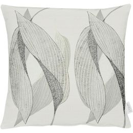 Apelt Dekokissen &raquo;7312&laquo; Kissenh&uuml;lle mit F&uuml;llung, 1 St&uuml;ck schwarz-wei&szlig; Polyester B/L: 45cm x 45cm, 1 Stk.