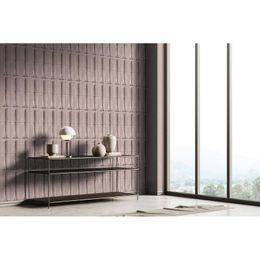 marburg Vliestapete &raquo;Mirage Magic&laquo; 3D-Optik moderne Vliestapete f&uuml;r Wohnzimmer Schlafzimmer K&uuml;che rosa Vlies B/L: 0,53m x 10,05m, Rollen: 1