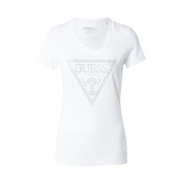 Guess Shirt female size XXL Silver / White
