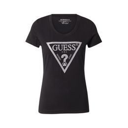 Guess T-Shirt Damen Gr&ouml;&szlig;e S schwarz / silber