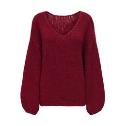 Jacqueline de Yong JDY Pullover 'JDYDinea' Damen Gr&ouml;&szlig;e XS bordeaux
