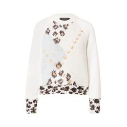 Marc Cain Sweater female size S Ecru / mottled beige / Dark brown / Light orange