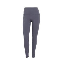 adidas Performance Sporthose '3 STRIPES STUDIO ALL ME 7/8' Damen Gr&ouml;&szlig;e S basaltgrau